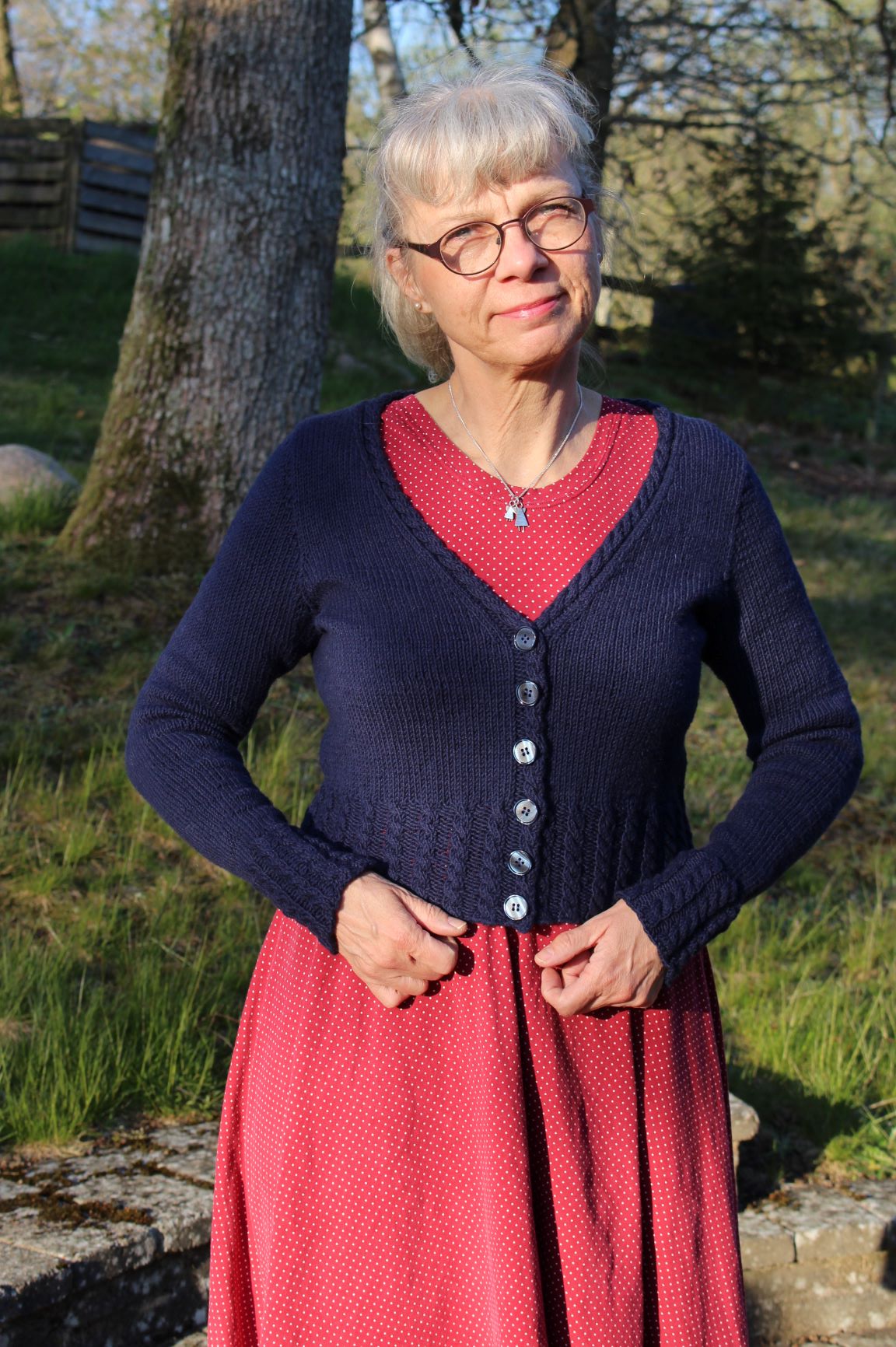Kerstinkofta – Tyg, garn och hund